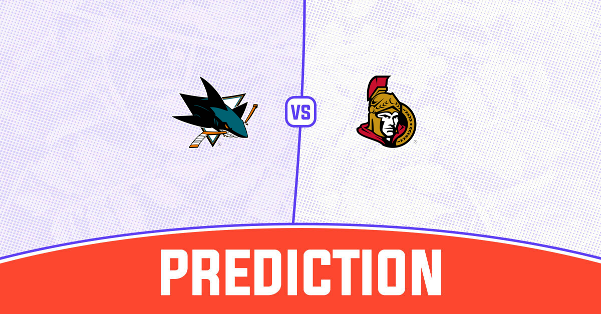 Sharks vs Senators Prediction and NHL Tips - 10 March 2024
