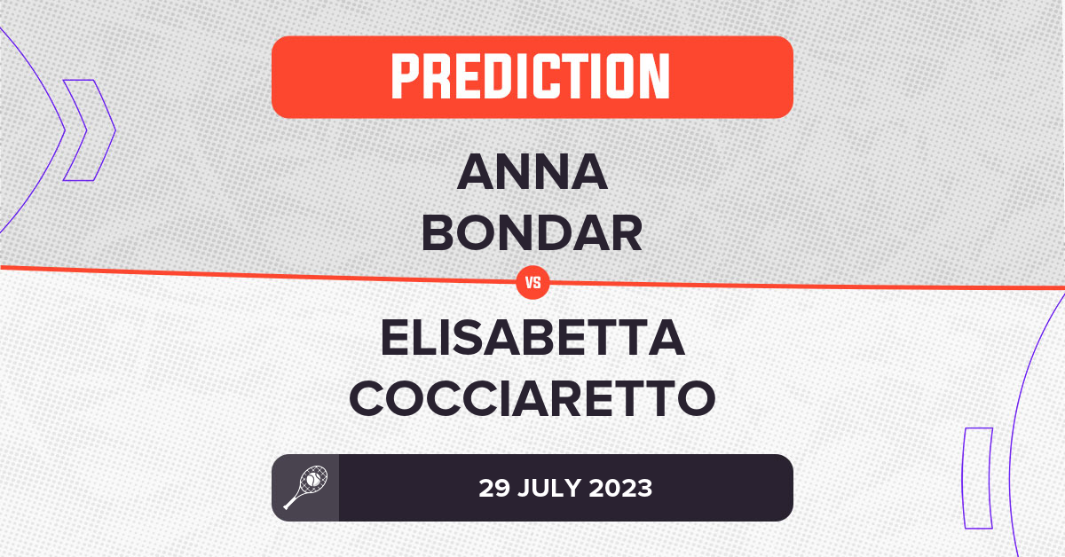 Anna Bondar vs Elisabetta Cocciaretto Prediction - WTA Lausanne 2023