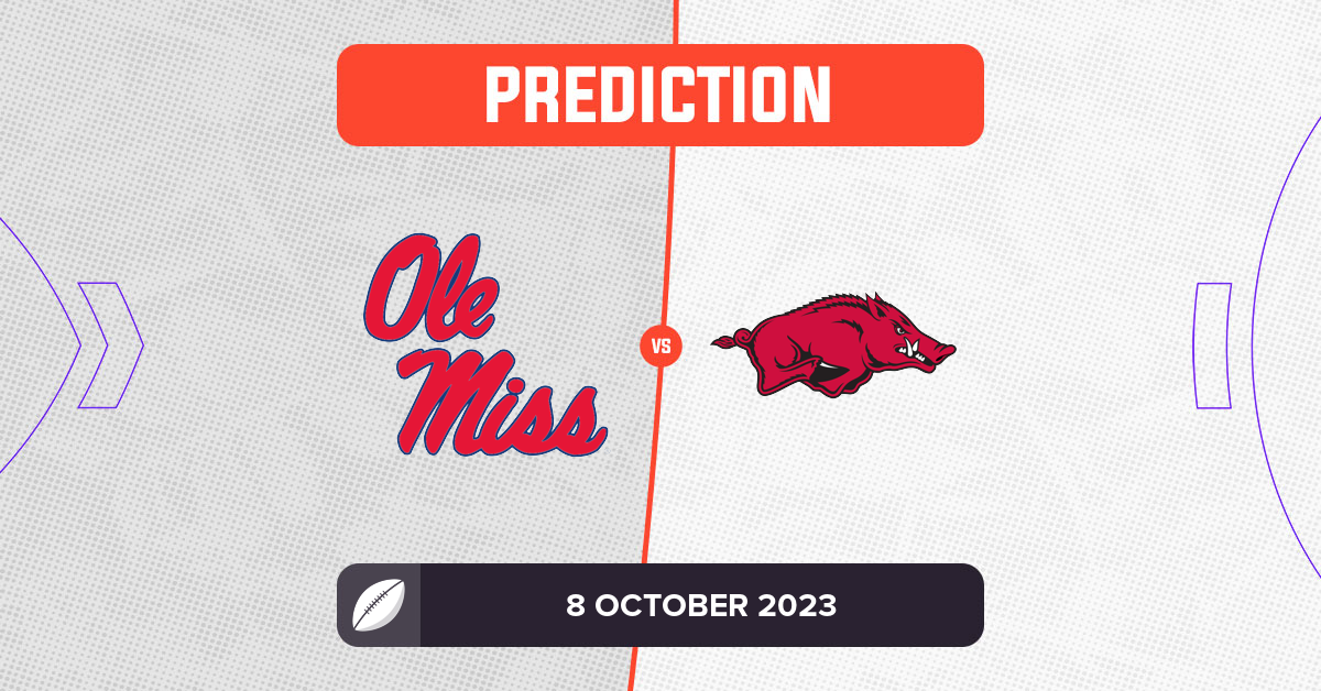 Mississippi vs Arkansas Prediction and Tips - 8 October 2023