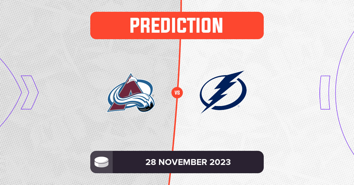 Avalanche vs Lightning Prediction and NHL Tips - 28 November 2023