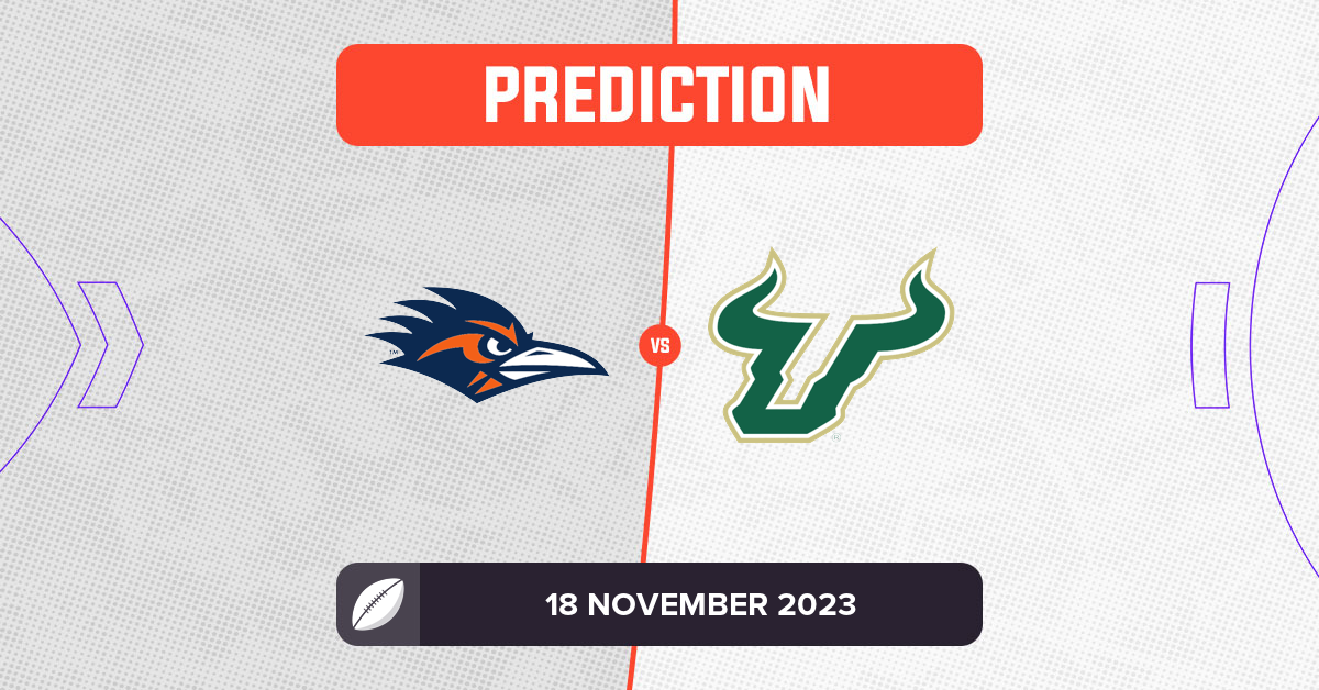 UTSA vs South Florida Prediction and Tips - 18 November 2023