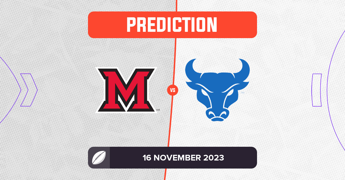 Miami Ohio vs Buffalo Prediction and Tips - 16 November 2023