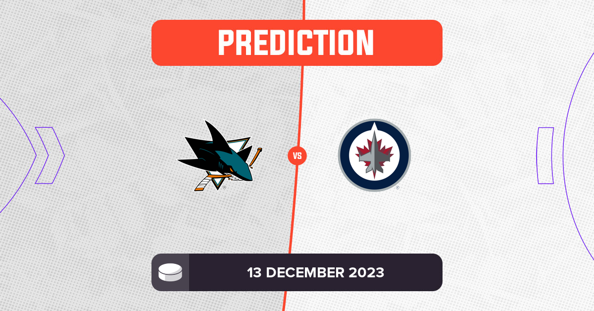 Sharks vs Jets Prediction and NHL Tips - 13 December 2023