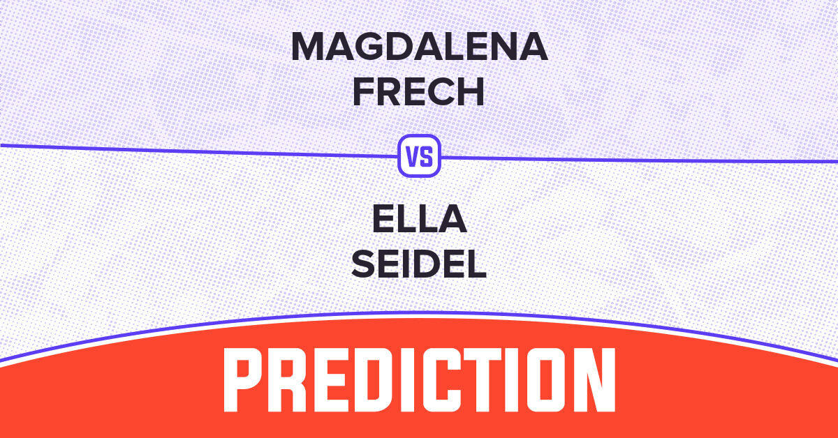 Magdalena Frech vs Ella Seidel Prediction - WTA China Open 2025