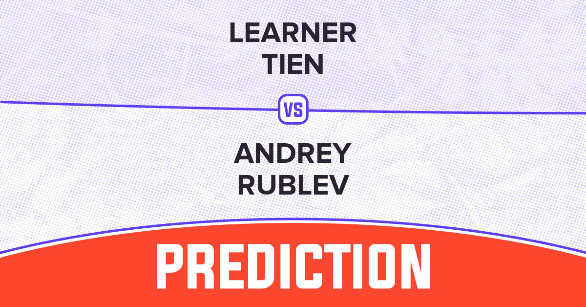 Learner Tien vs Andrey Rublev Prediction - ATP Washington Open 2025