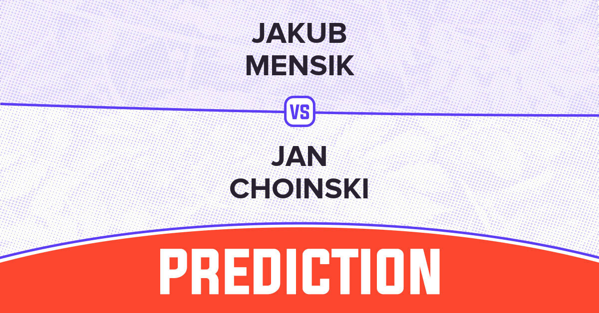 Jakub Mensik vs Jan Choinski Prediction - ATP Doha 2026