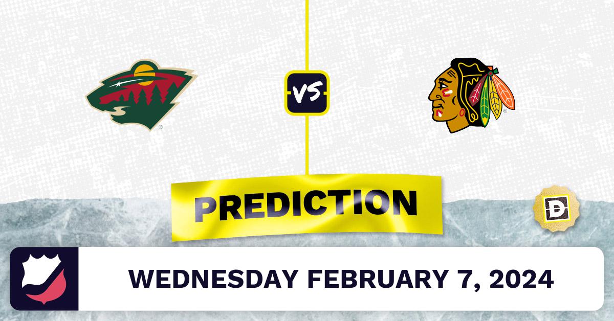 Minnesota Wild vs. Chicago Blackhawks Prediction, Odds, NHL Picks [2/7 ...