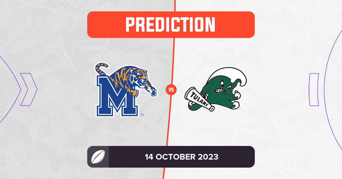 Memphis vs Tulane Prediction and Tips - 14 October 2023