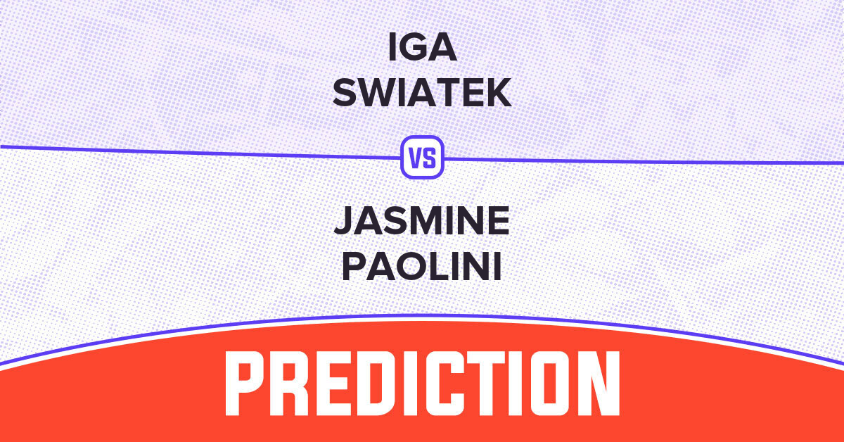 Iga Swiatek vs Jasmine Paolini Prediction - WTA Bad Homburg 2025