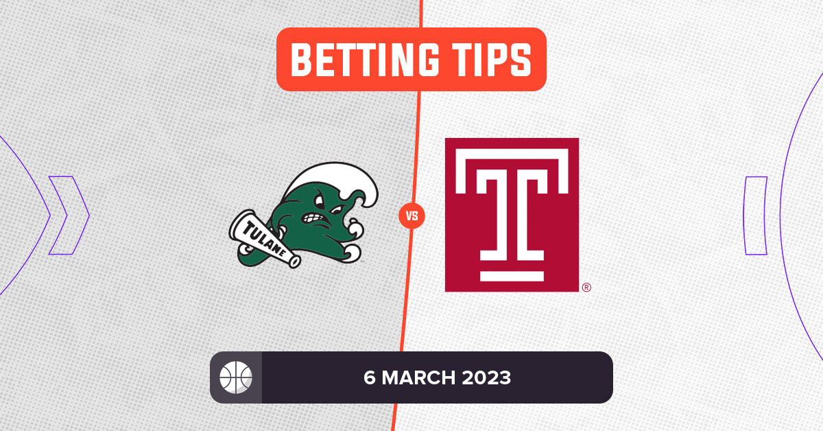Tulane vs Temple Prediction and Odds - 6 March 2023