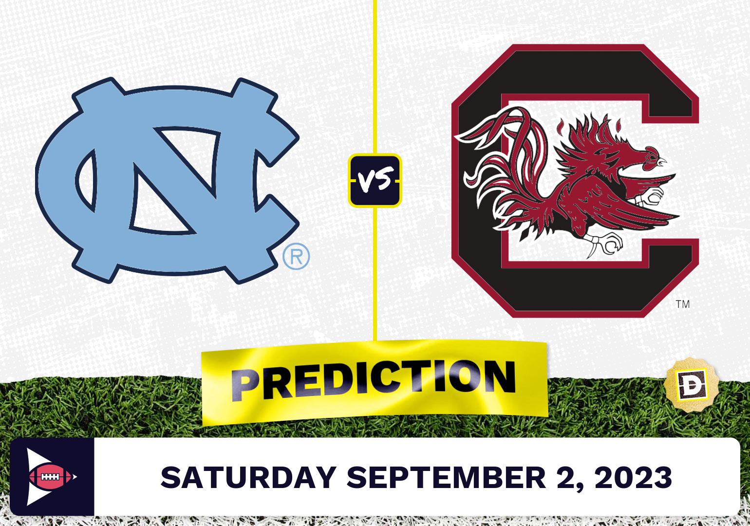 North Carolina vs. South Carolina CFB Prediction and Odds - September 2 ...