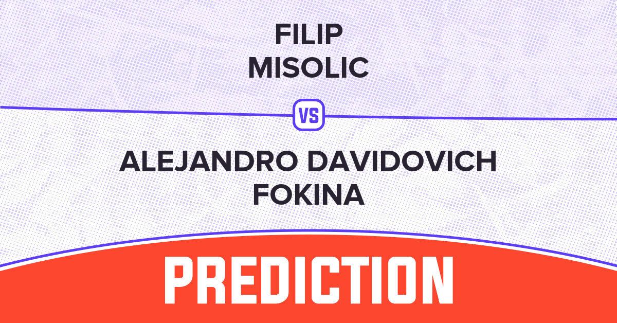 Filip Misolic vs Alejandro Davidovich Fokina Prediction - 2026 ...