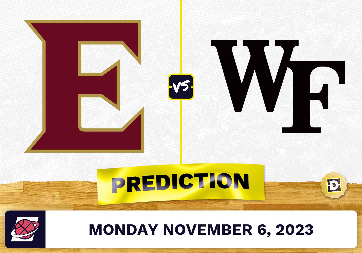 Elon vs. Wake Forest Basketball Prediction - November 6, 2023