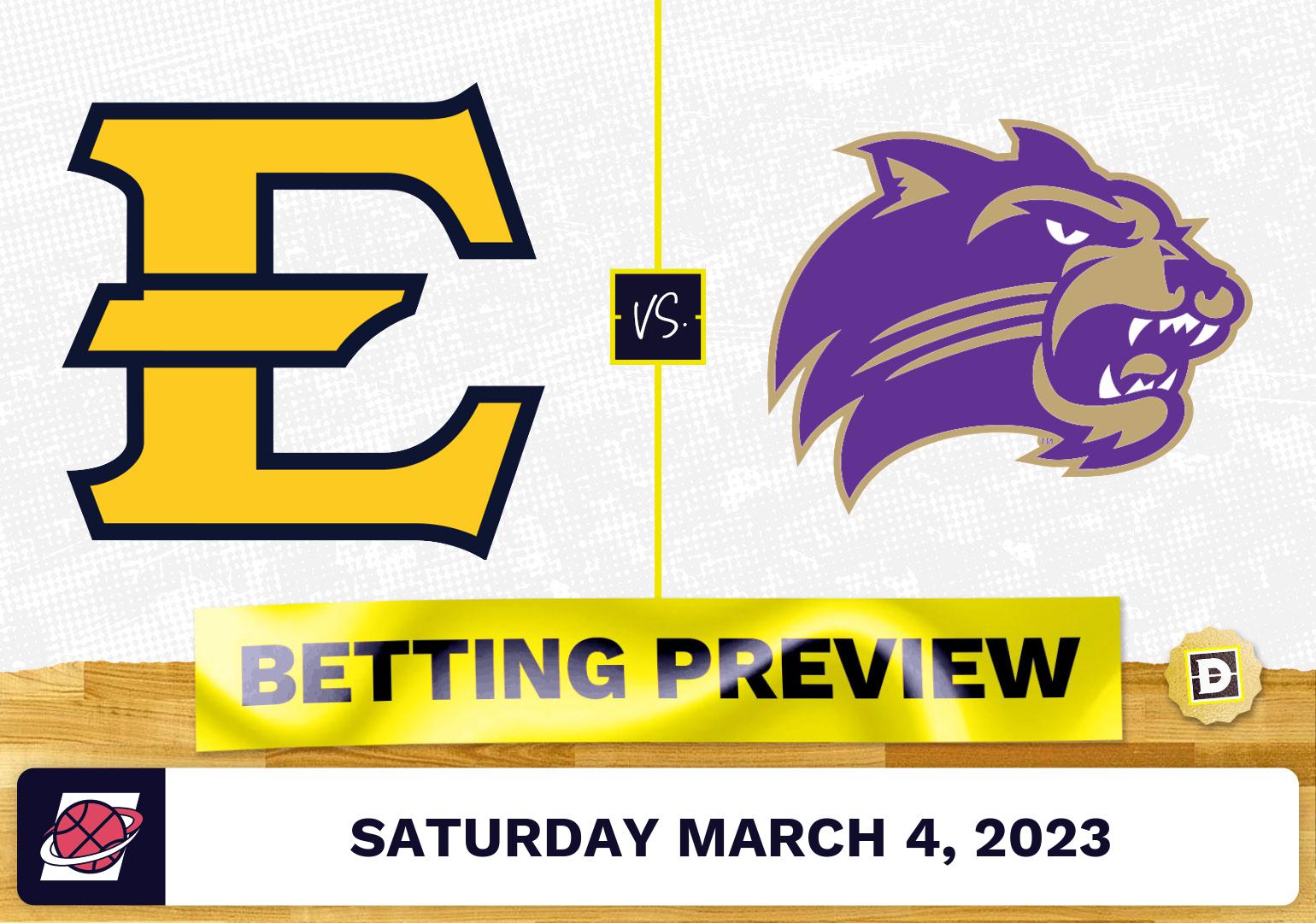 East Tennessee State vs. Western Carolina CBB Prediction and Odds - Mar ...