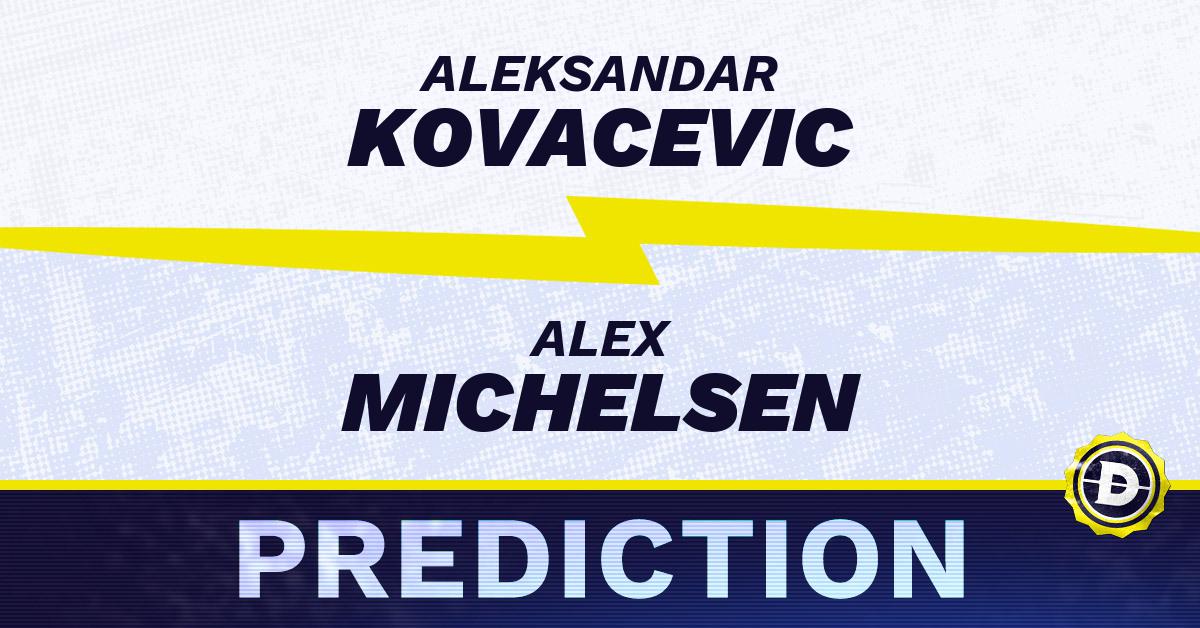Aleksandar Kovacevic vs. Alex Michelsen Prediction, Odds, Picks for ATP ...