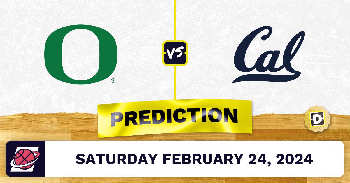 Oregon vs. California Prediction, Odds, College Basketball Picks [2/24 ...