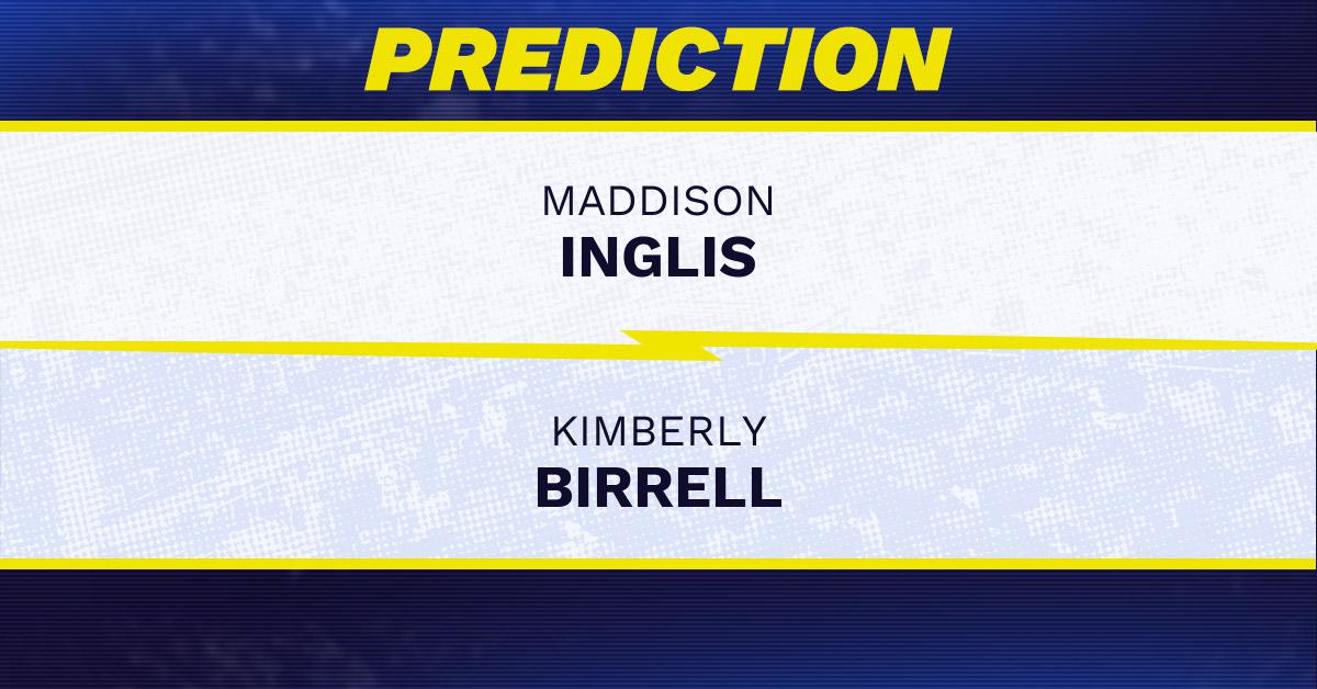 Maddison Inglis vs. Kimberly Birrell prediction, odds, picks for ...