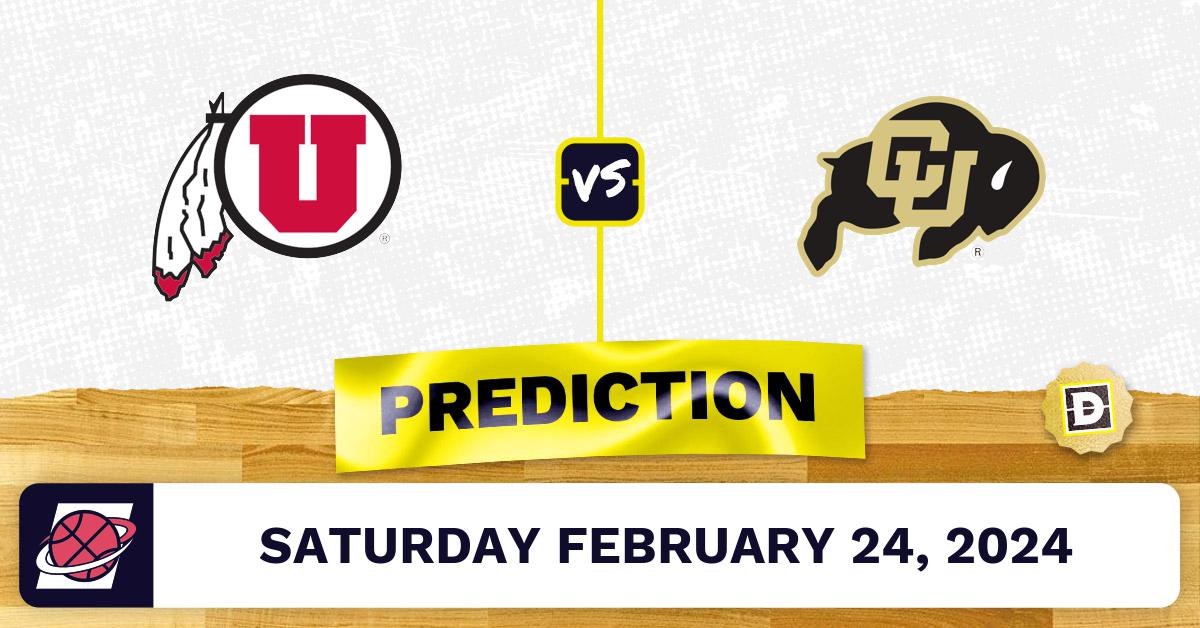 Utah vs. Colorado Prediction, Odds, College Basketball Picks [2/24/2024]