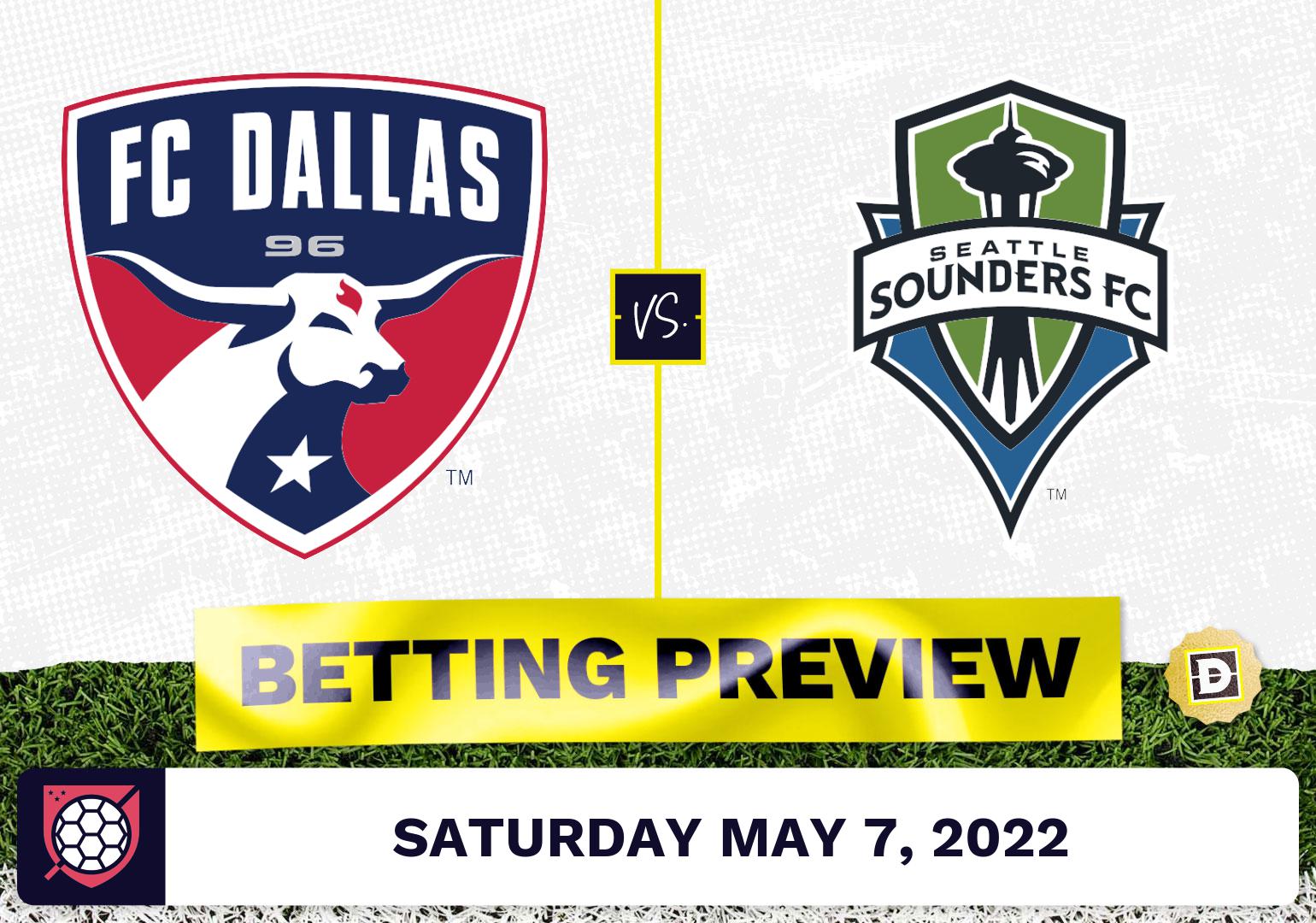 FC Dallas vs. Seattle Sounders Prediction - May 7, 2022