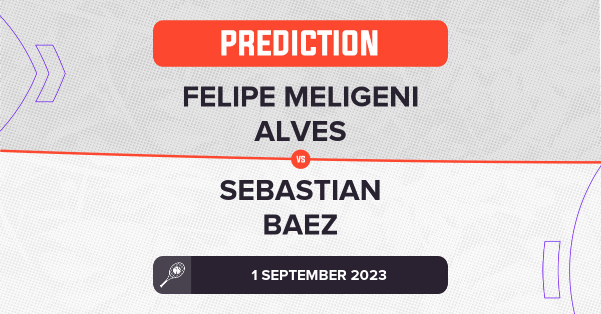 Felipe Meligeni Alves vs Sebastian Baez Prediction - US Open 2023