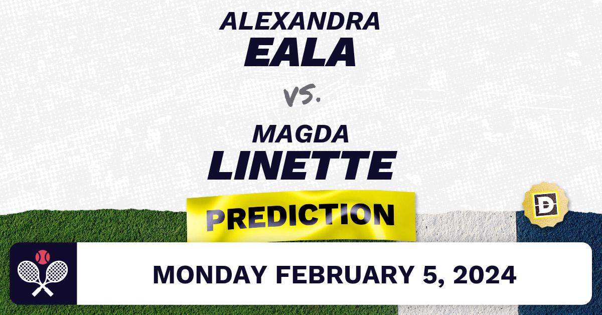 Alexandra Eala vs. Magda Linette Prediction, Odds, Picks for WTA Abu ...