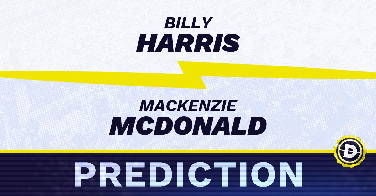 Billy Harris vs. Mackenzie McDonald Prediction, Odds, Picks for ATP ...