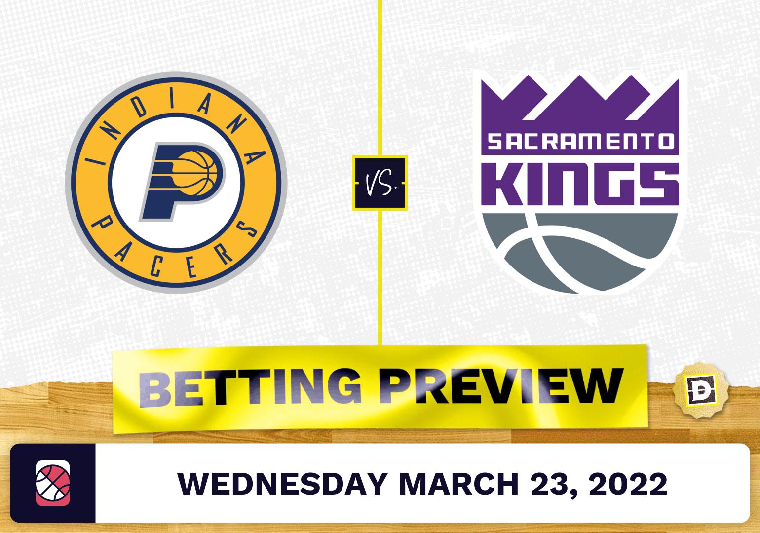 Kings vs. Pacers Predictions and Odds - Mar 23, 2022