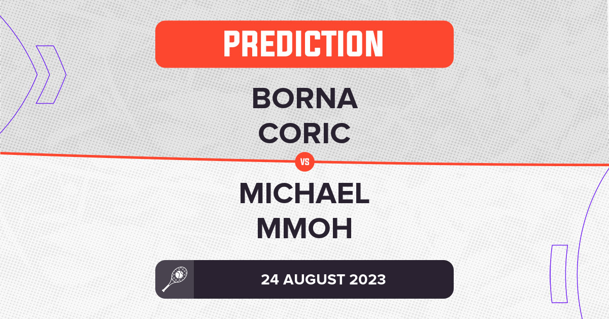 Borna Coric vs Michael Mmoh Prediction - ATP Winston Salem 2023