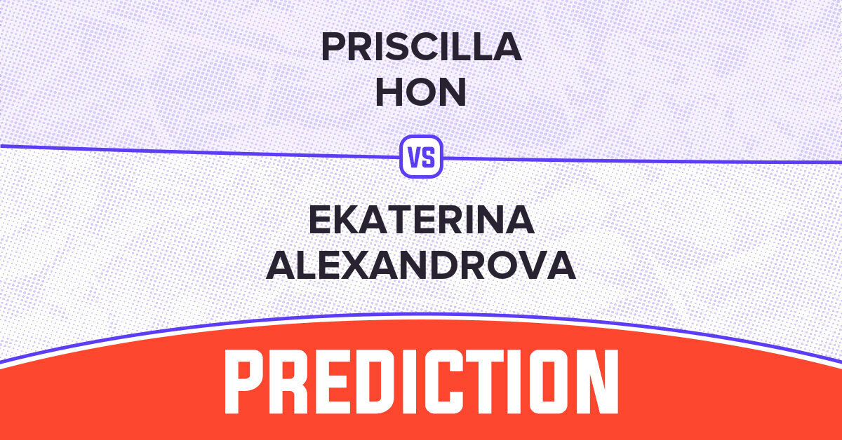 Priscilla Hon vs Ekaterina Alexandrova Prediction - Wimbledon 2025