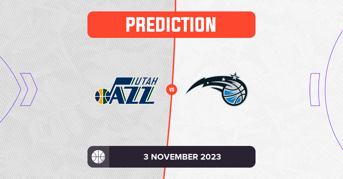 Jazz vs Magic Prediction and NBA Tips - 3 November 2023
