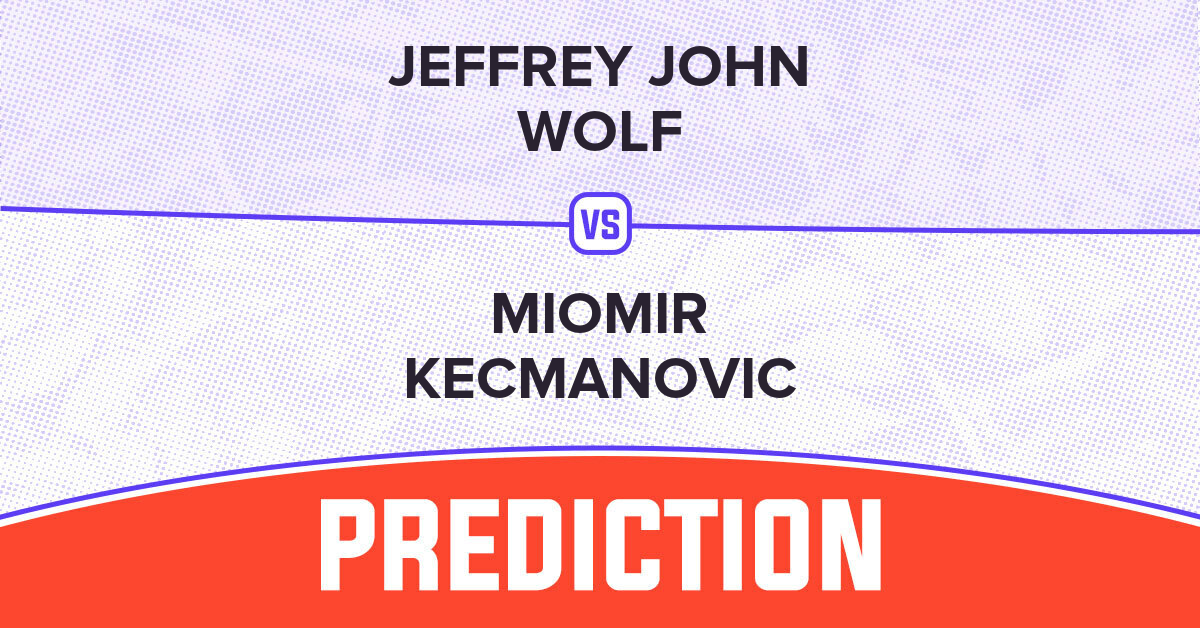 Jeffrey John Wolf vs Miomir Kecmanovic Prediction - ATP Washington Open ...
