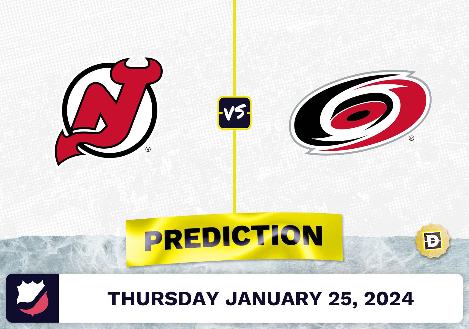New Jersey Devils vs. Carolina Hurricanes Prediction, Odds, NHL Picks ...