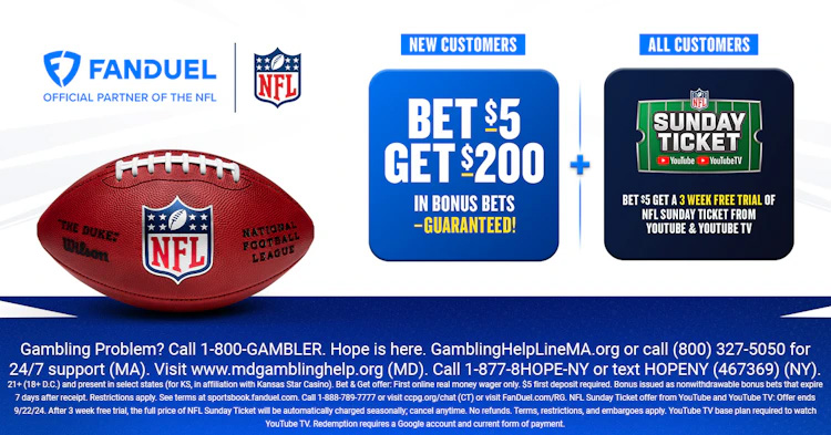 NFL Sunday Ticket discount code worth up to $325 Revealed by FanDuel ...