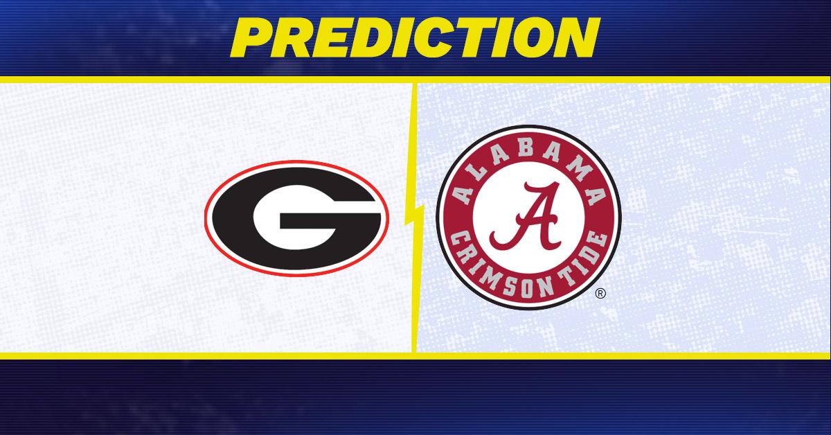 Georgia vs. Alabama Prediction: Alabama Predicted to Win After New Data ...