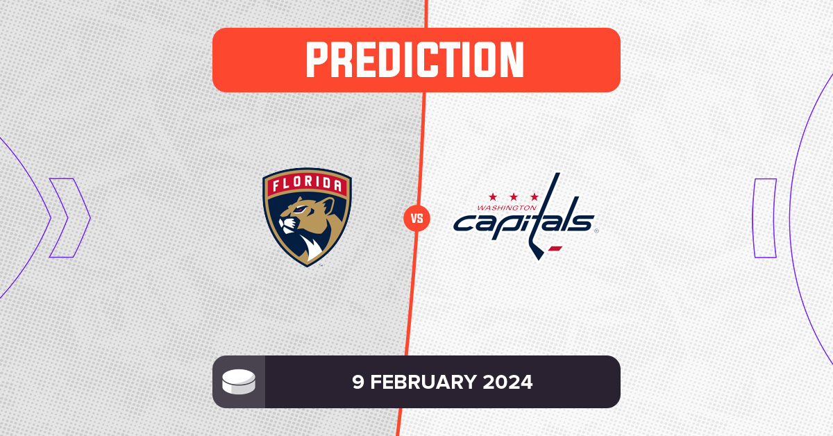 Panthers vs Capitals Prediction and NHL Tips - 9 February 2024
