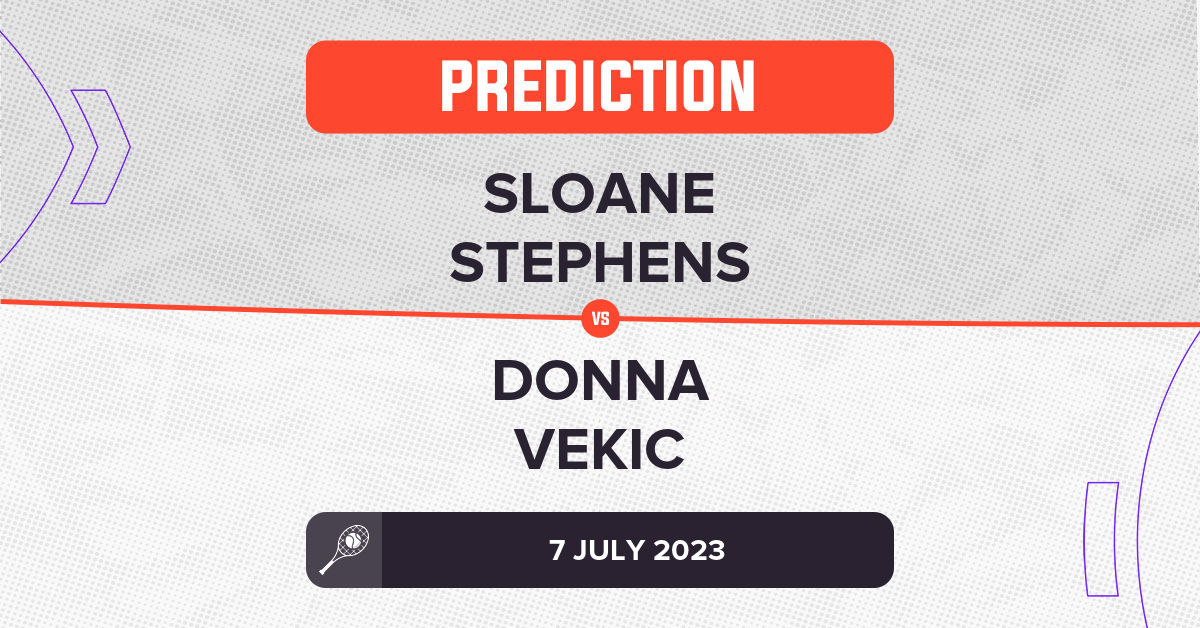 Sloane Stephens vs Donna Vekic Prediction - Wimbledon 2023