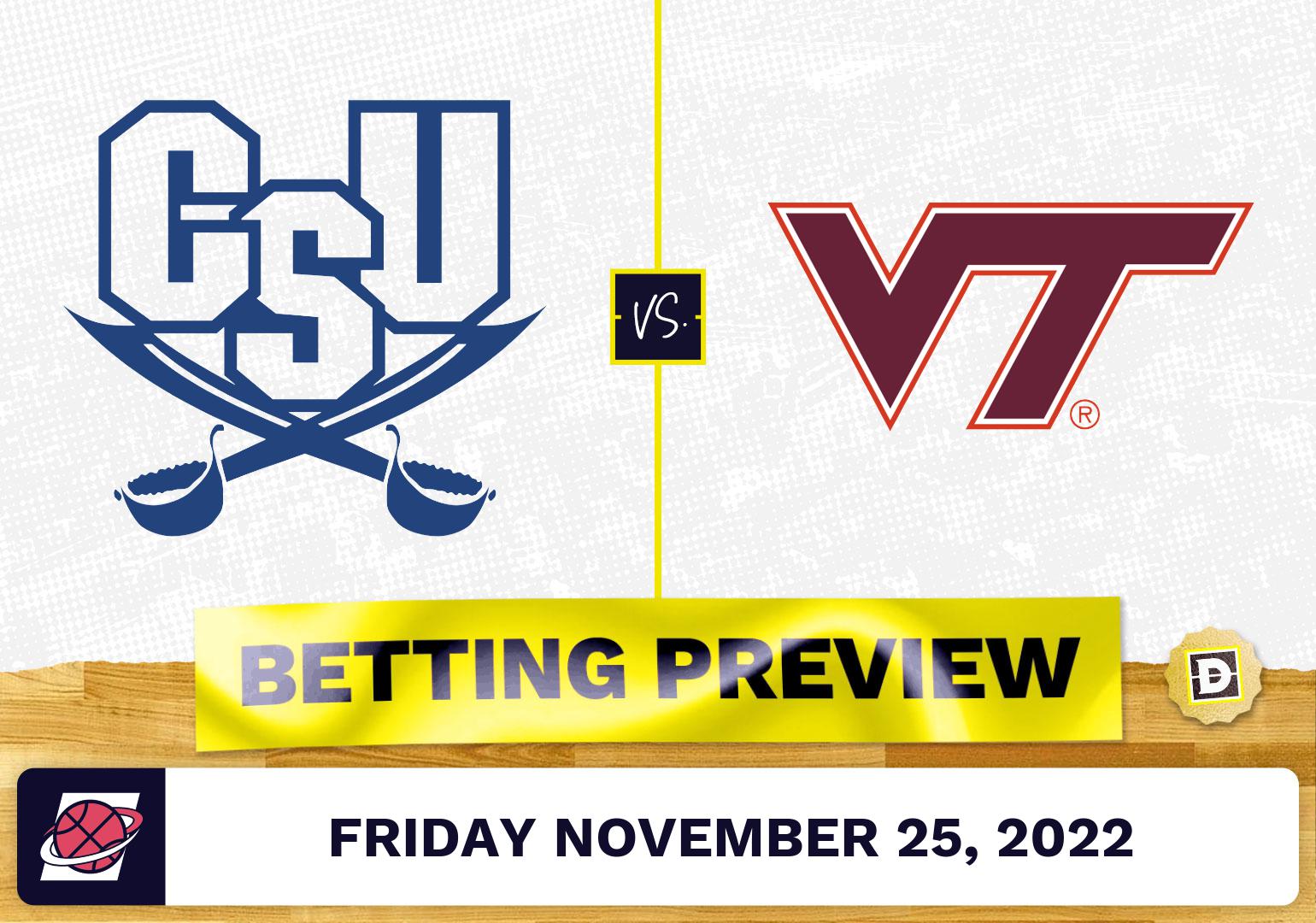 Charleston Southern vs. Virginia Tech CBB Prediction and Odds - Nov 25 ...