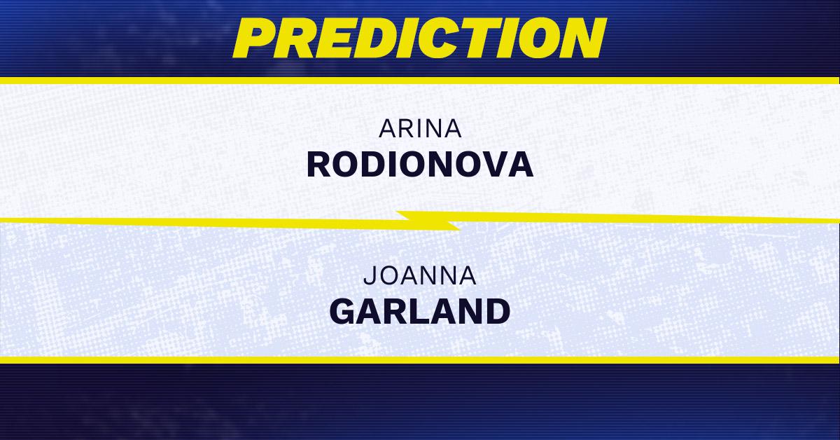 Arina Rodionova vs. Joanna Garland prediction, odds, picks for 2025 WTA ...