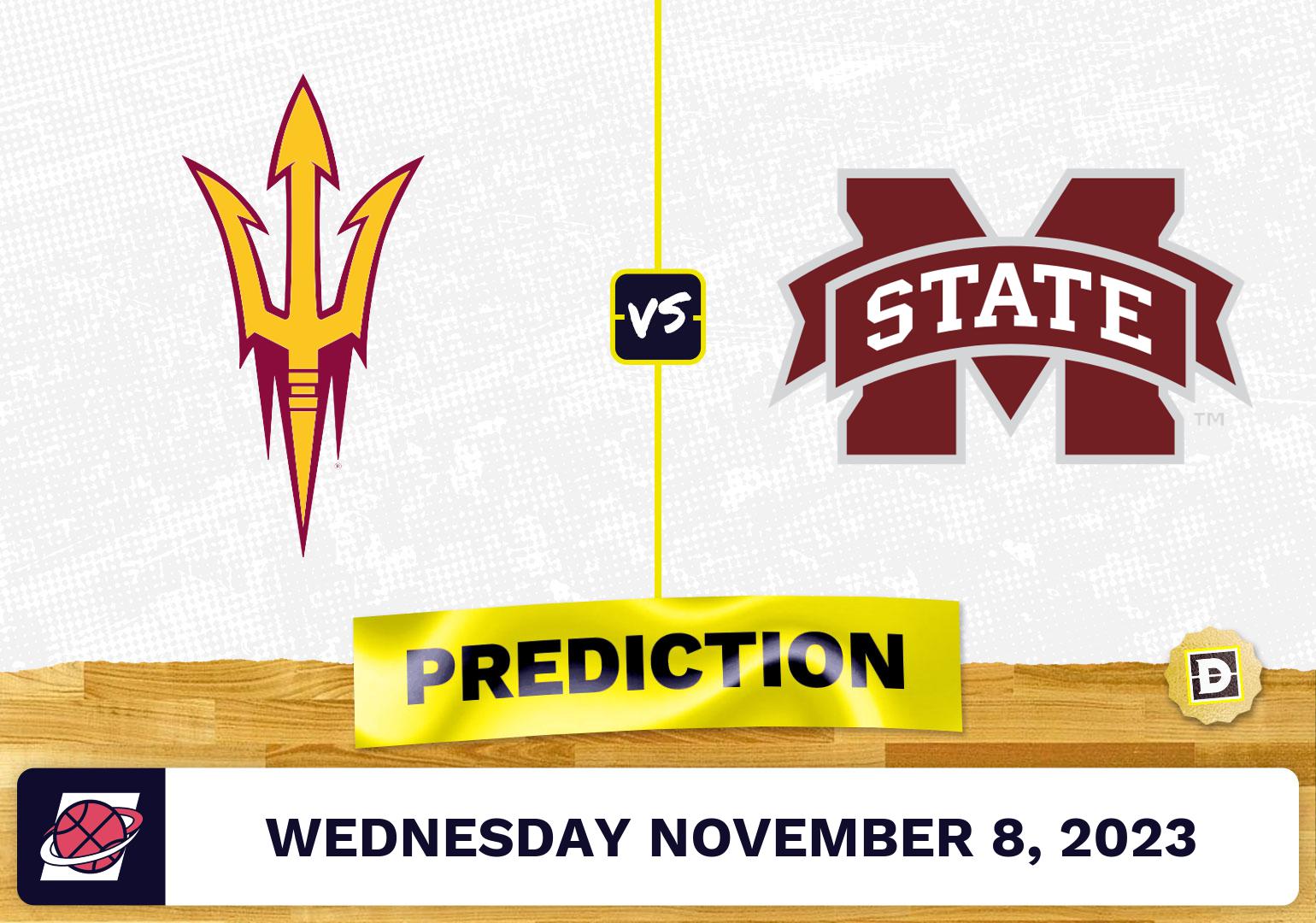 Arizona State vs. Mississippi State Basketball Prediction - November 8 ...