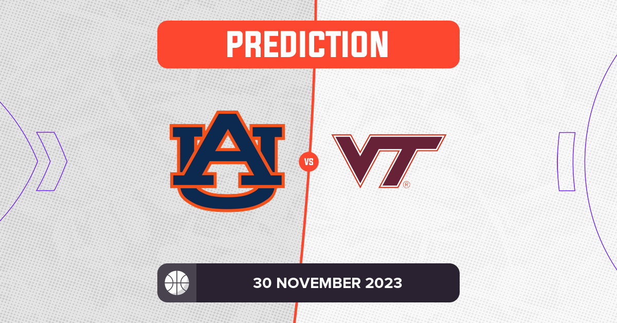 Auburn vs Virginia Tech Prediction and Tips - 30 November 2023