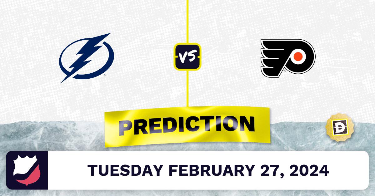 Tampa Bay Lightning vs. Philadelphia Flyers Prediction, Odds, NHL Picks ...