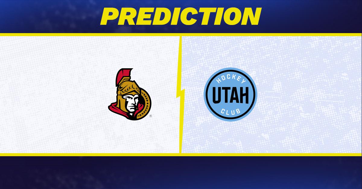 Senators vs. Utah Prediction: Utah Predicted to Win Tuesday's NHL Game ...