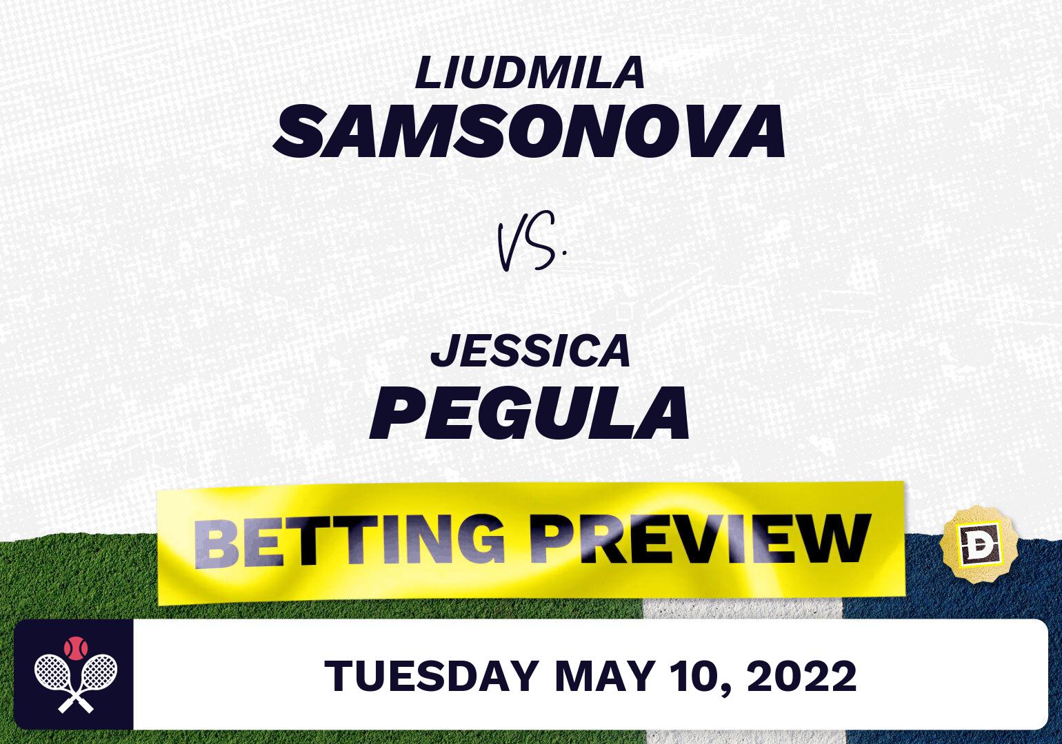 Liudmila Samsonova vs. Jessica Pegula Predictions - May 10, 2022