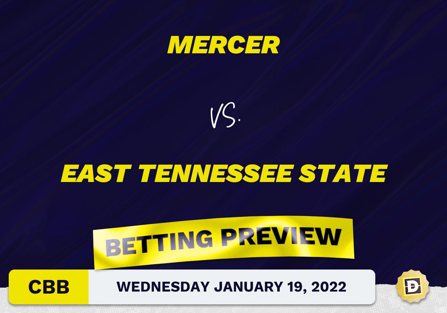 Mercer vs. East Tennessee State CBB Predictions and Odds - Jan 19, 2022