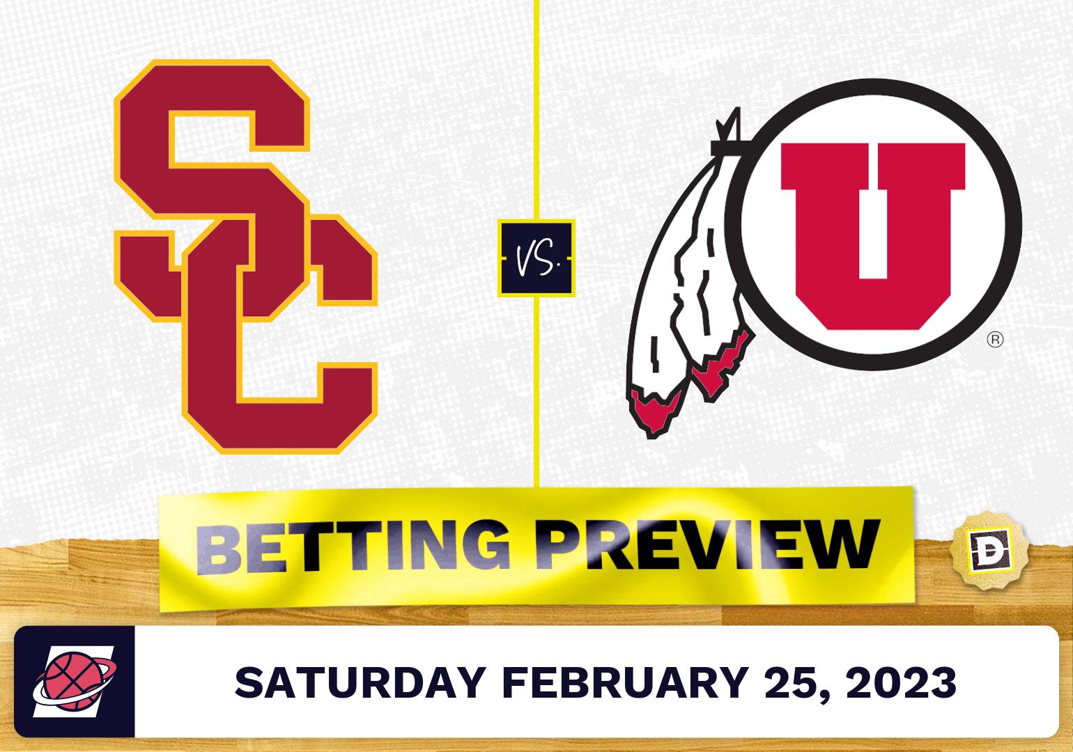USC vs. Utah CBB Prediction and Odds - Feb 25, 2023