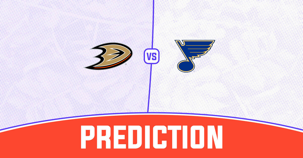 Ducks vs Blues Prediction and NHL Tips - 8 April 2024
