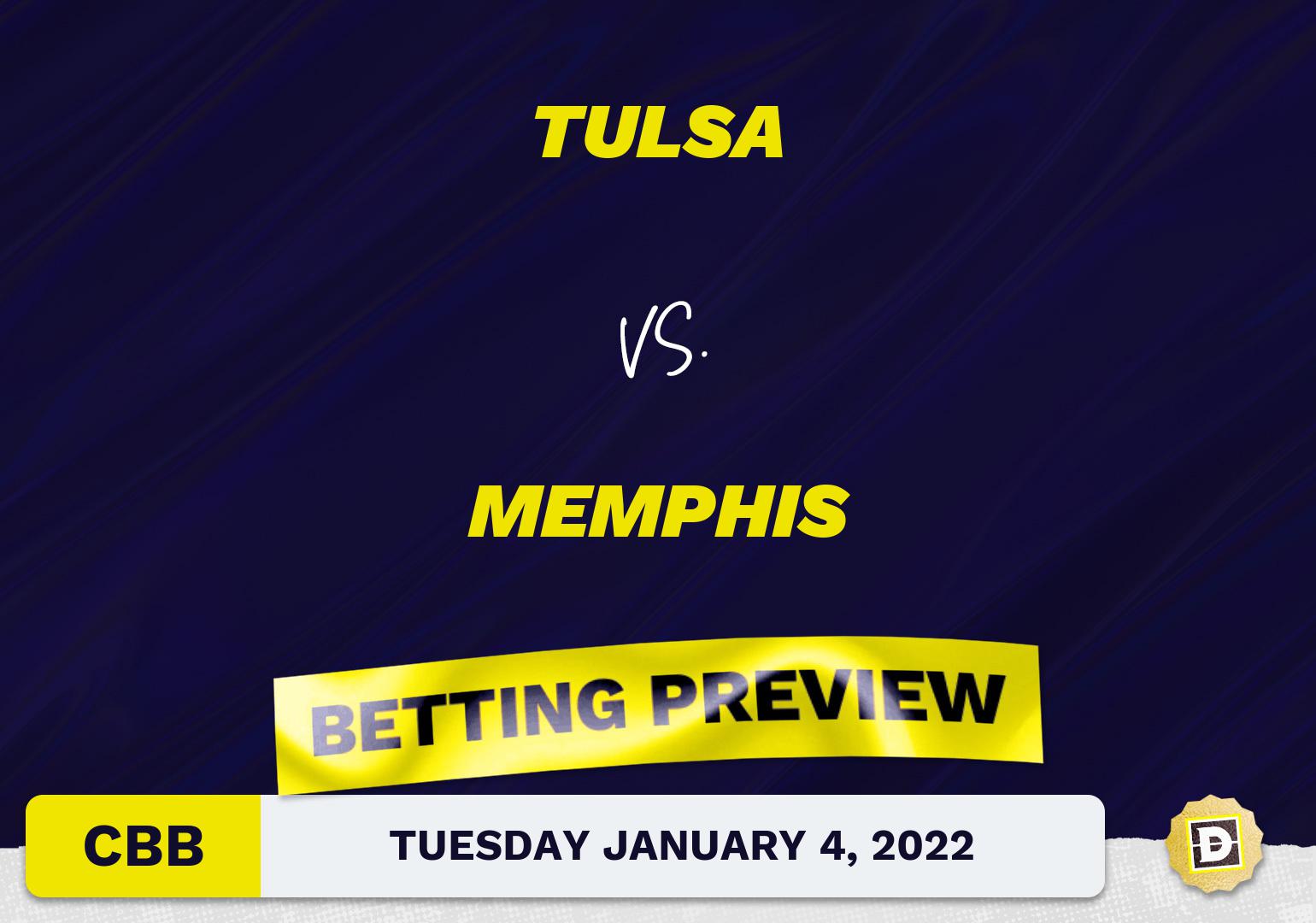 Tulsa vs. Memphis CBB Predictions and Odds - Jan 4, 2022