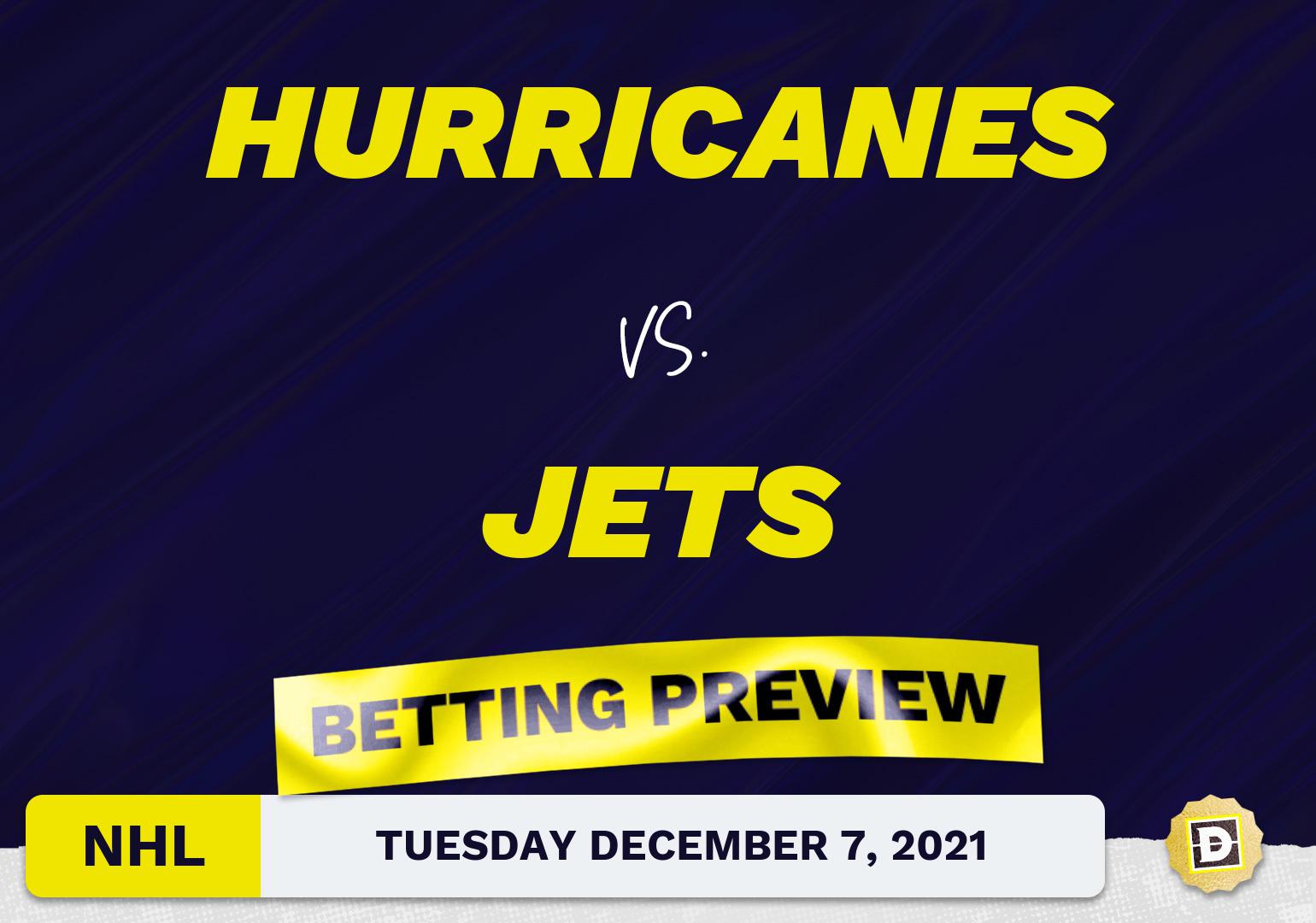 Hurricanes vs. Jets Predictions and Odds - Dec 7, 2021