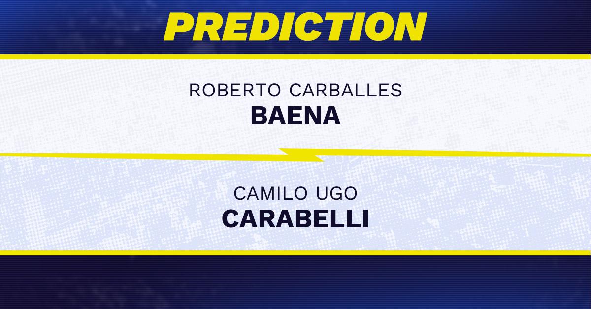 Roberto Carballes Baena vs. Camilo Ugo Carabelli Prediction, Odds ...