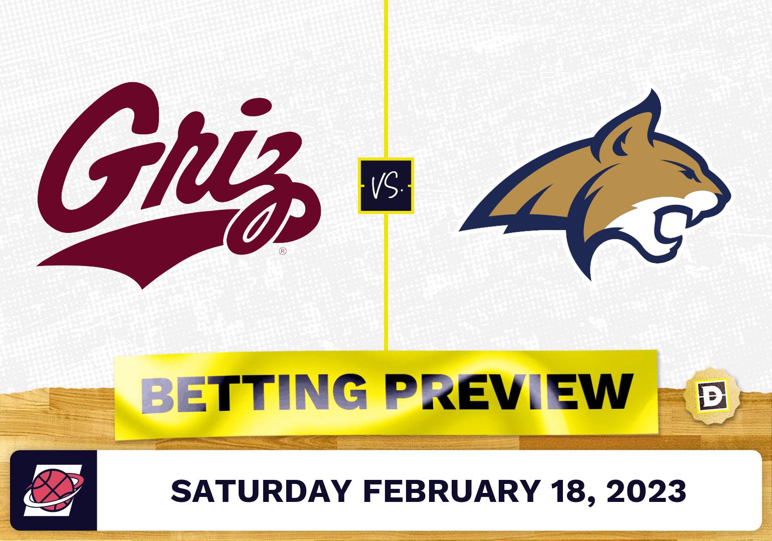 Montana vs. Montana State CBB Prediction and Odds - Feb 18, 2023